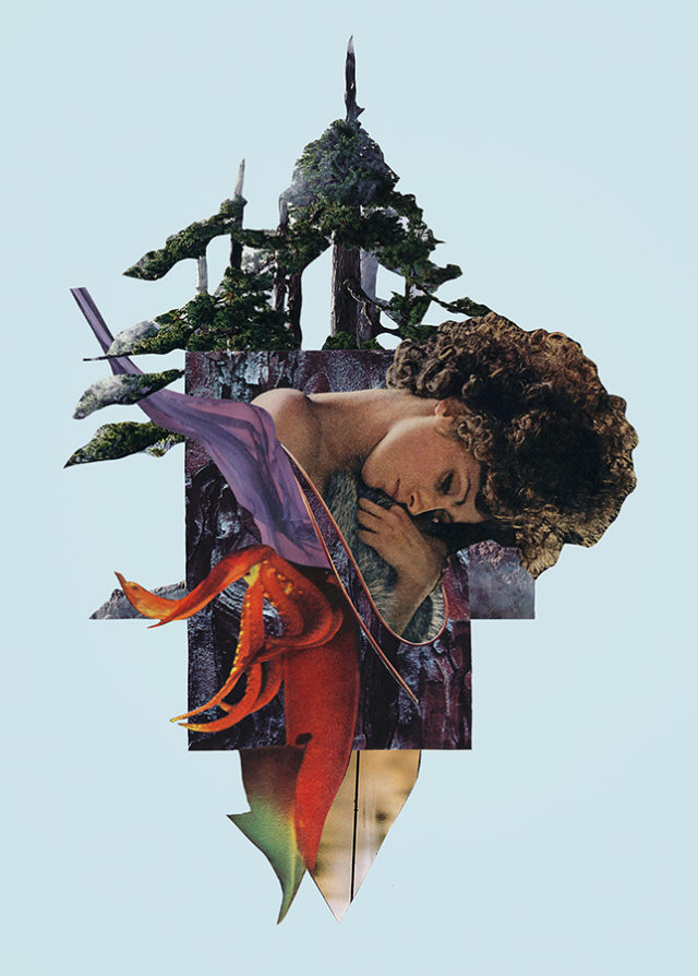 Collage artwork portfolio by contemporary artist Joe Castro