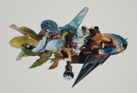 Collage artwork portfolio by contemporary artist Joe Castro